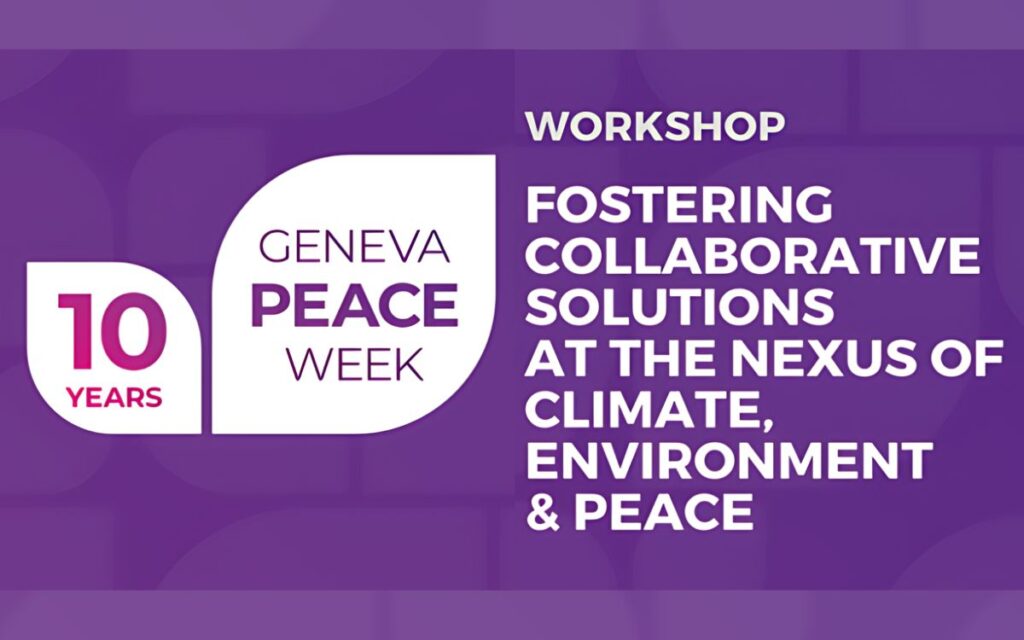 Fostering Collaborative Solutions at the Nexus of Climate, Environment ...