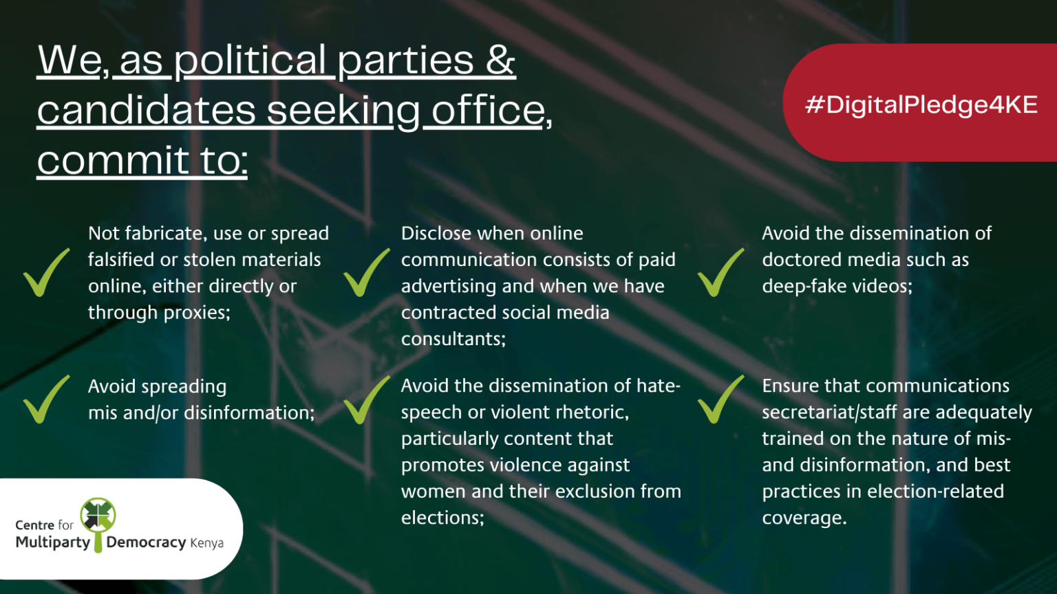 The Case for a Pledge for Digital Behaviour in Kenya - Kofi Annan ...