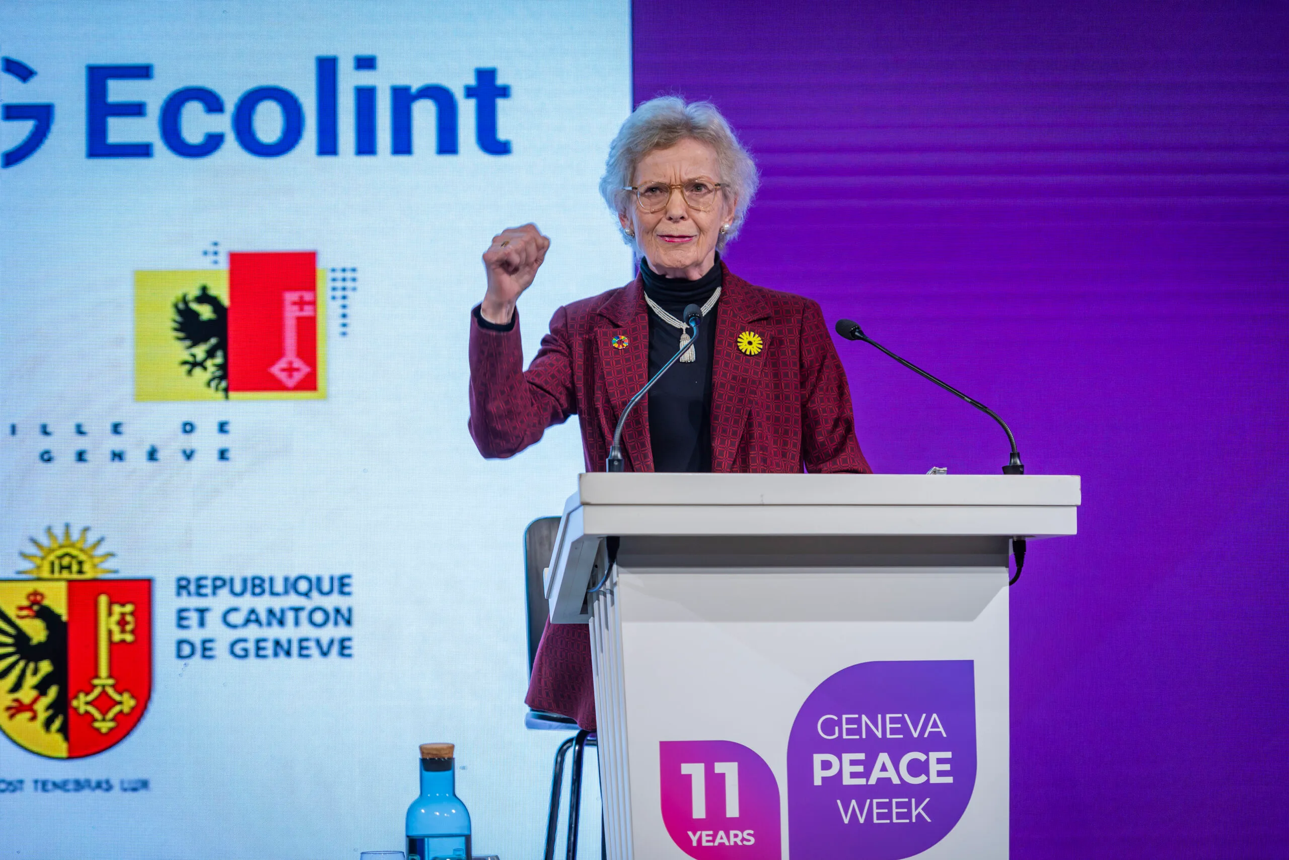 Mary Robinson: "The current failure of leadership is not gender neutral ...